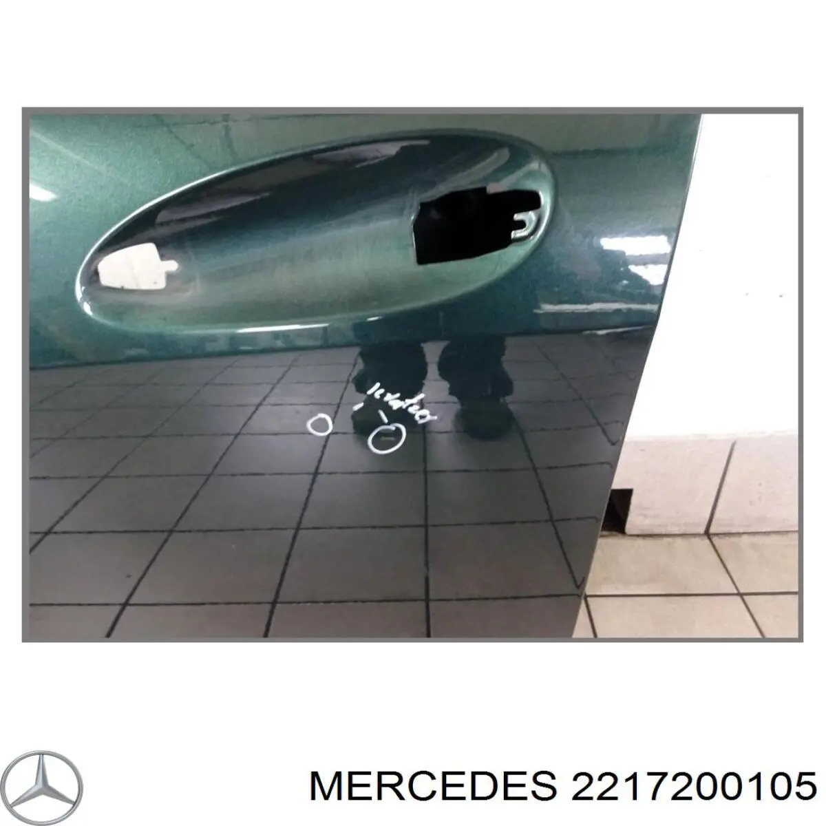 2217200105 MERCEDES Puerta delantera izquierda