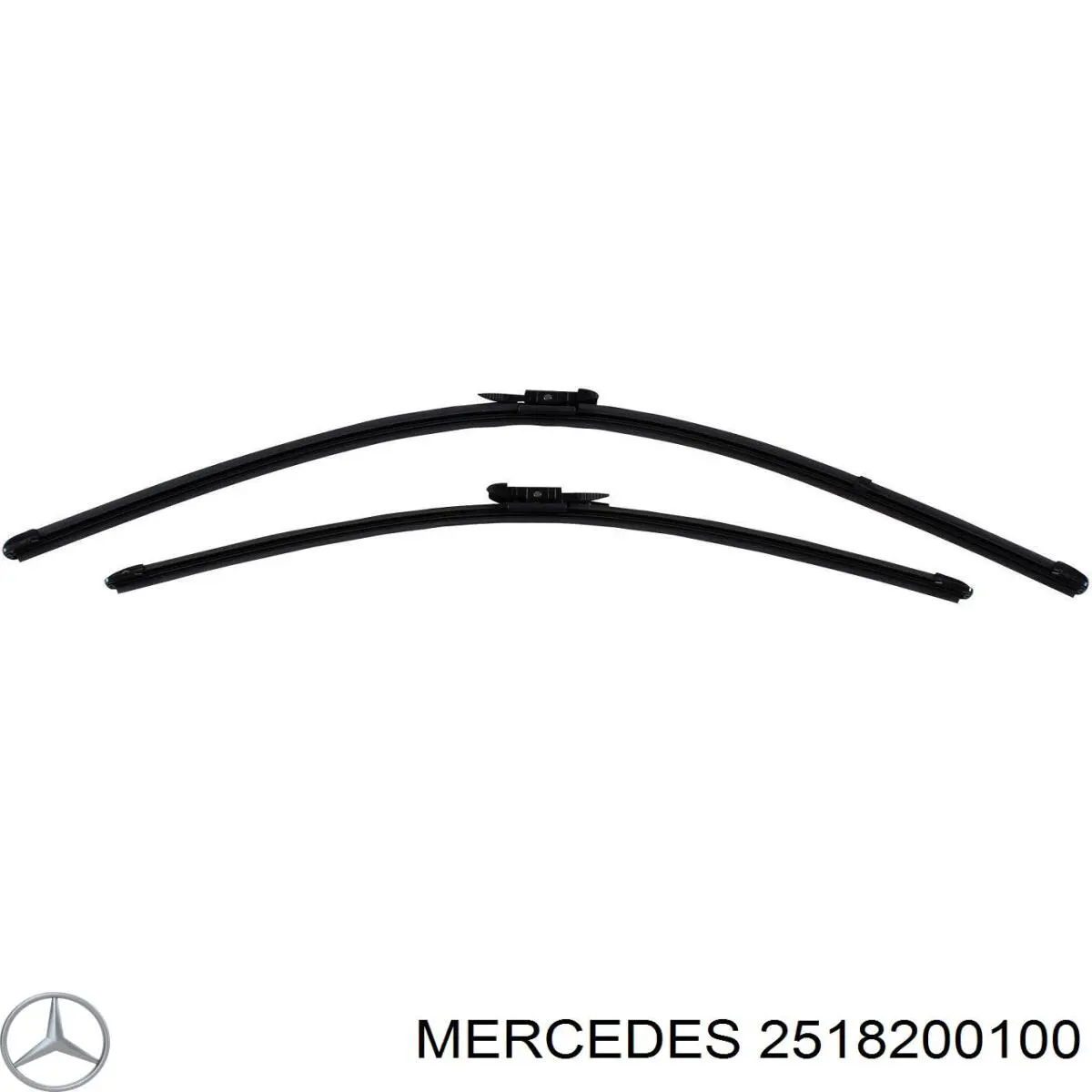 2518200100 Mercedes limpiaparabrisas