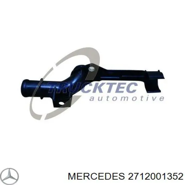 2712001352 MERCEDES Conducto refrigerante de bloque cilindros a ...