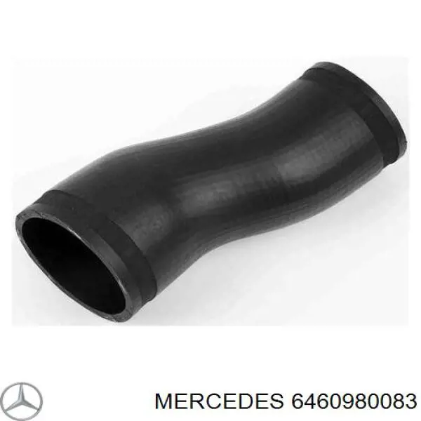 6460980083 Mercedes tubo flexible de aire de sobrealimentación superior