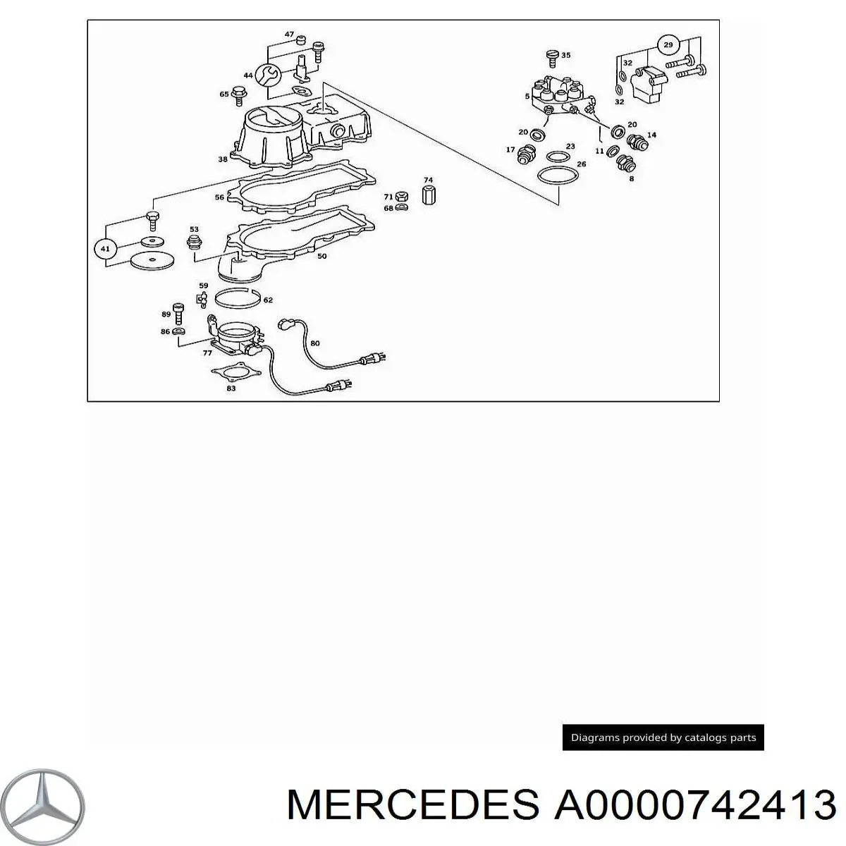 A0000742413 MERCEDES - repuestos Mercedes a precio barato
