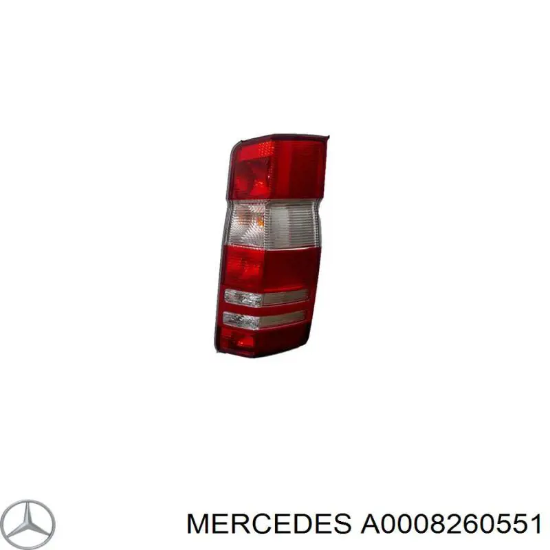 A0008260551 Mercedes piloto posterior derecho comprar barato