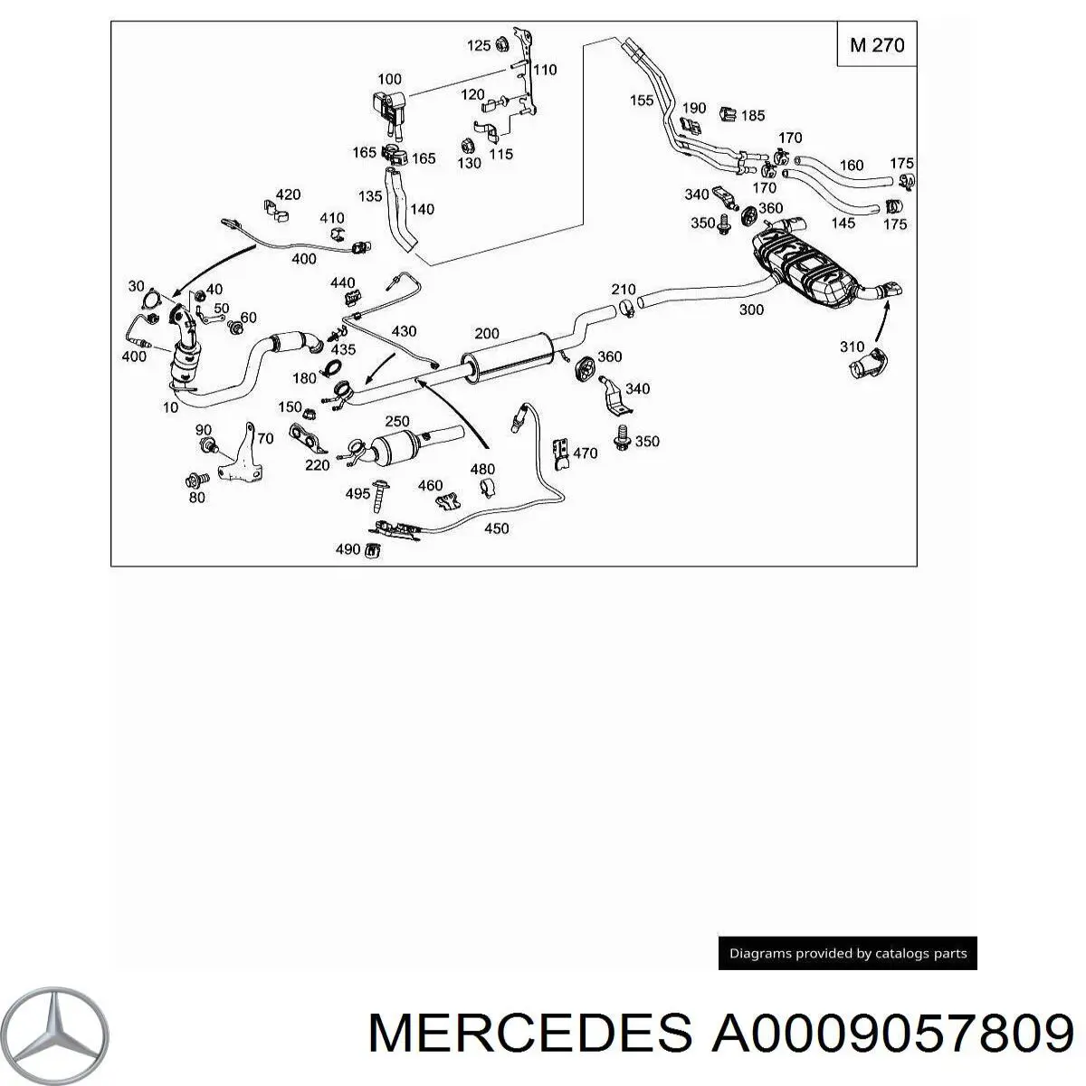 A0009057809 MERCEDES - repuestos Mercedes a precio barato