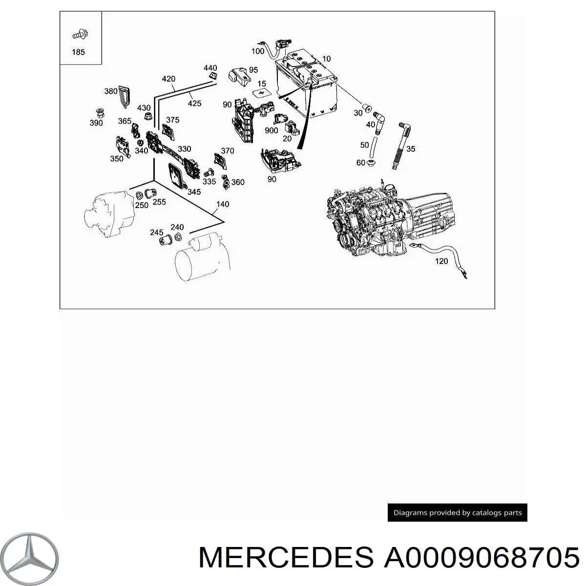 A0009068705 MERCEDES - repuestos Mercedes a precio barato