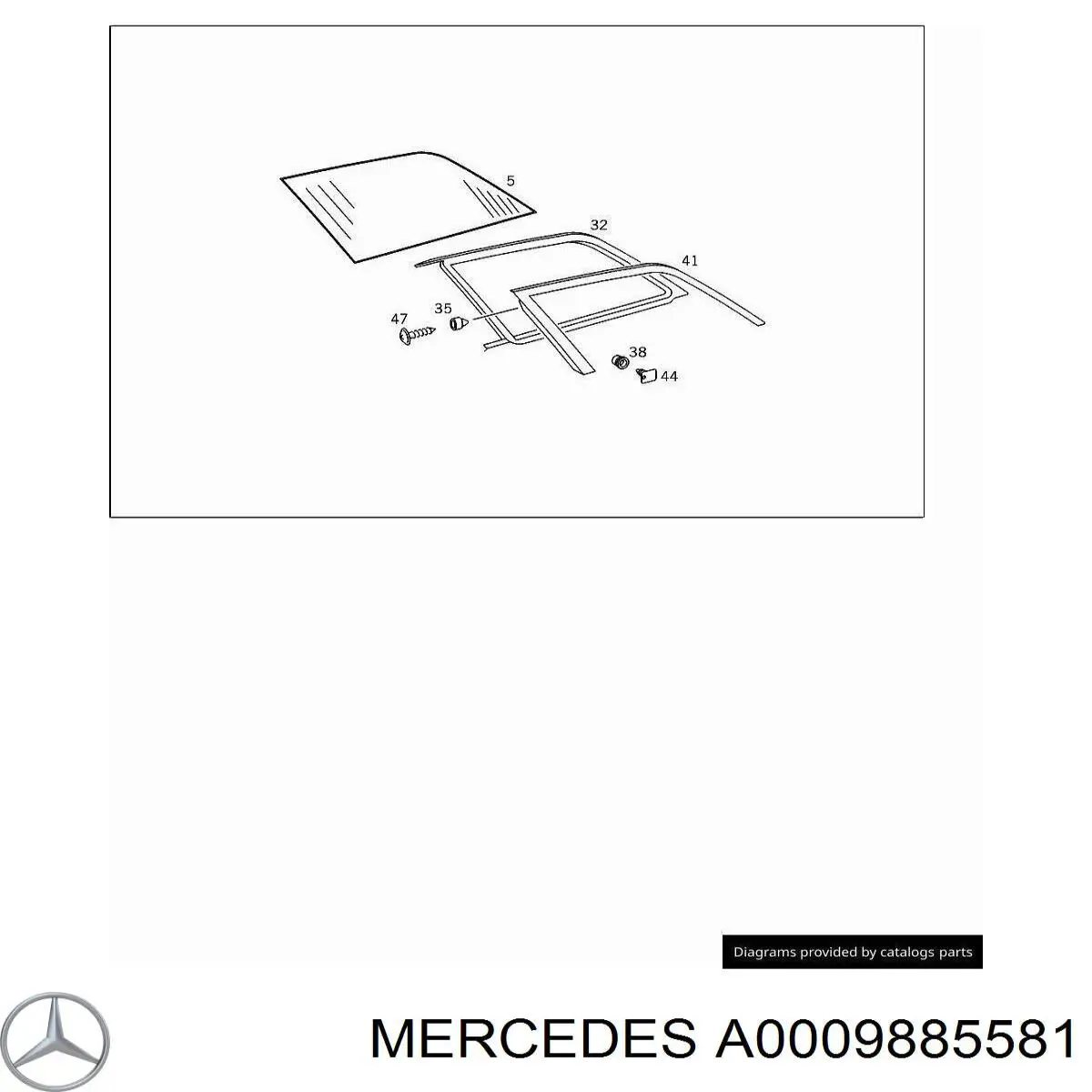 A0009885581 MERCEDES - repuestos Mercedes a precio barato