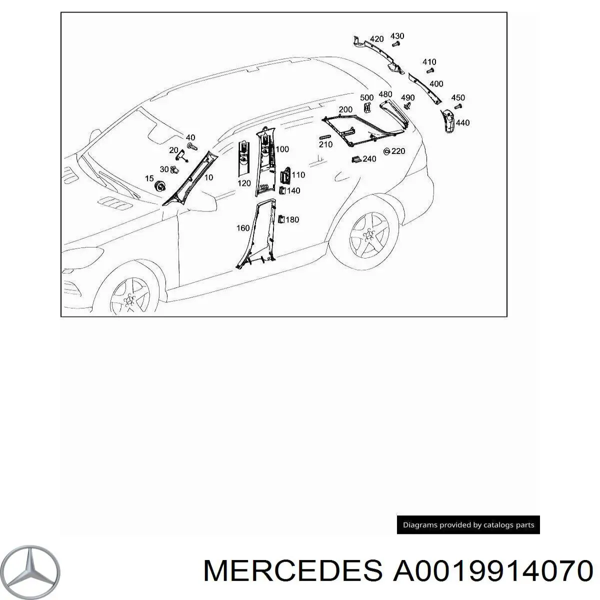 A0019914070 MERCEDES - repuestos Mercedes a precio barato