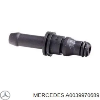 A0039970689 MERCEDES la unión de un tubo de extracción de aire del ...
