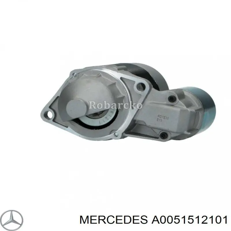 A 005 151 21 01 MERCEDES Motor de arranque