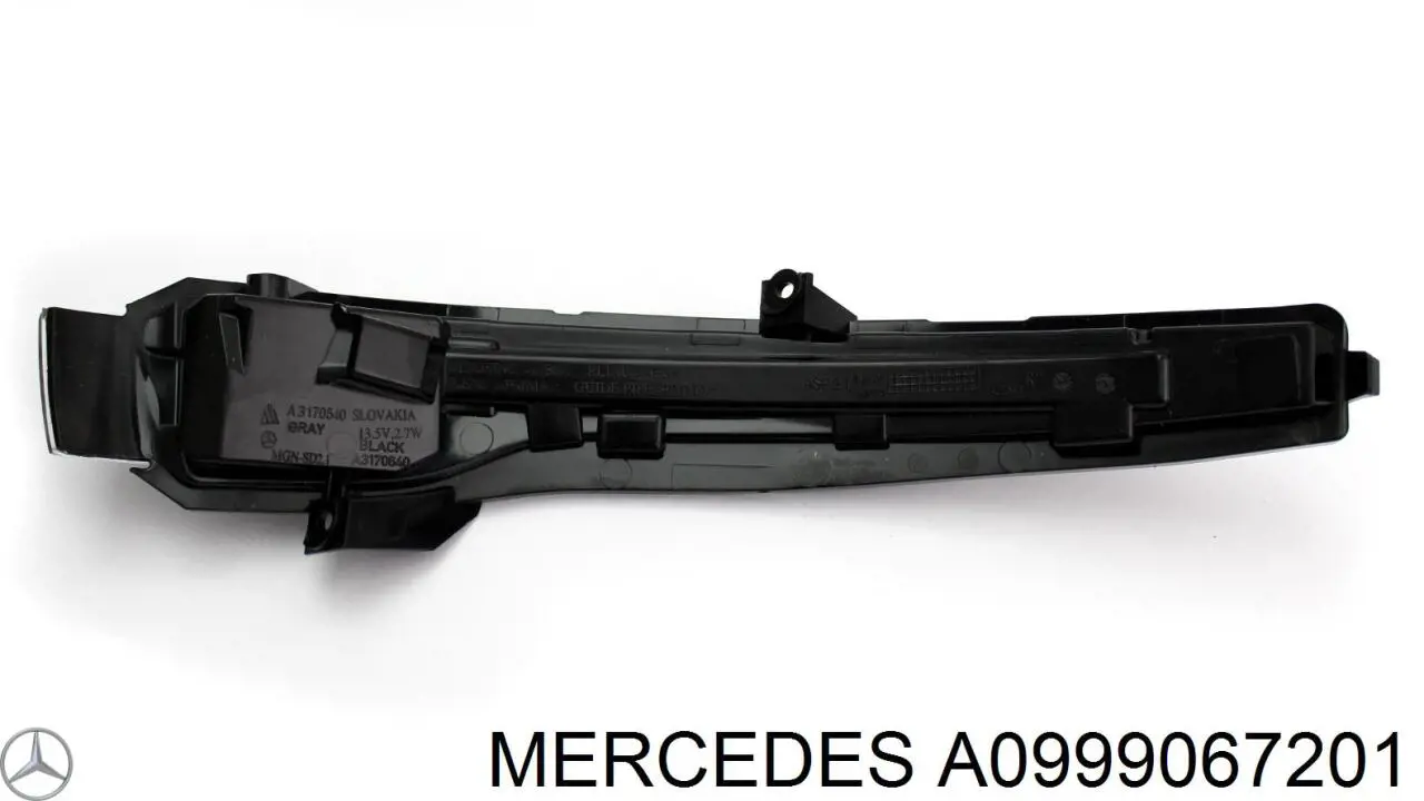 A0999067201 MERCEDES Luz intermitente de retrovisor exterior derecho