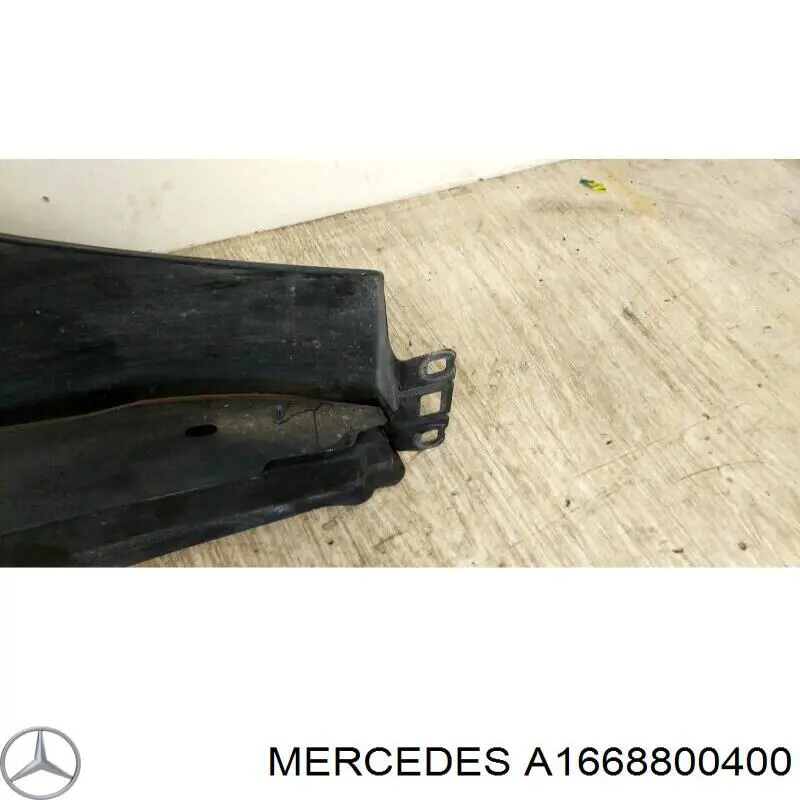 A1668800400 Mercedes guardabarros delantero izquierdo