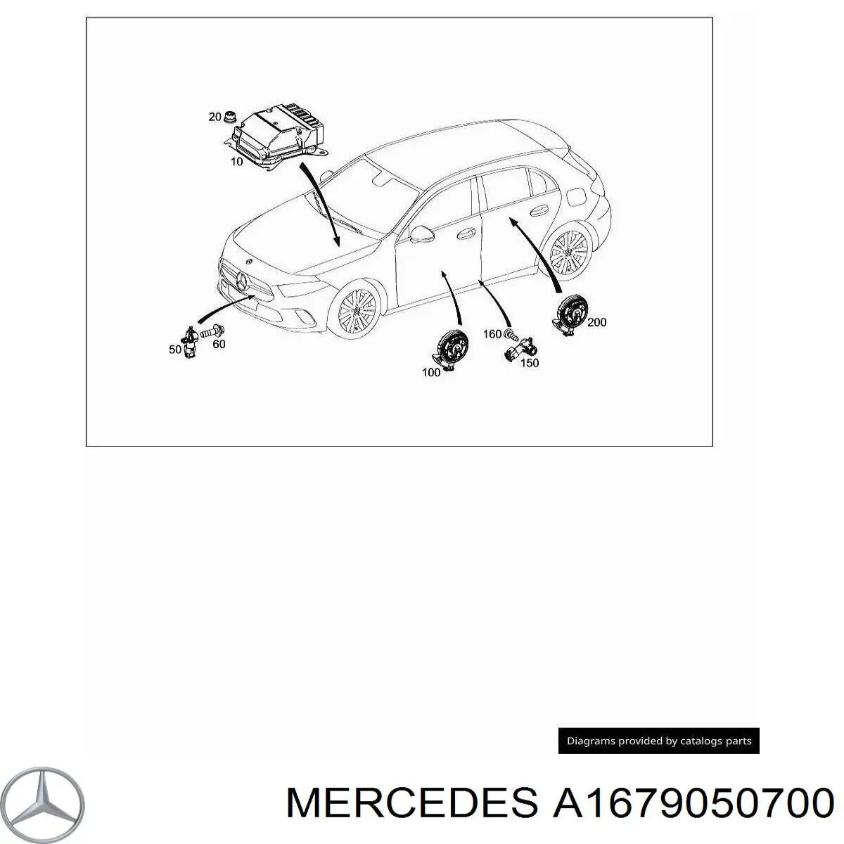 1679050700 MERCEDES - repuestos Mercedes a precio barato