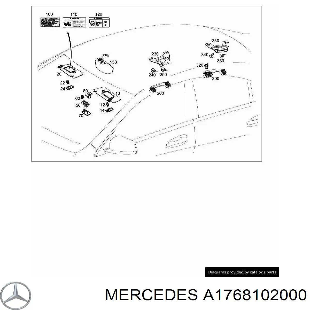 1768102000 MERCEDES - repuestos Mercedes a precio barato