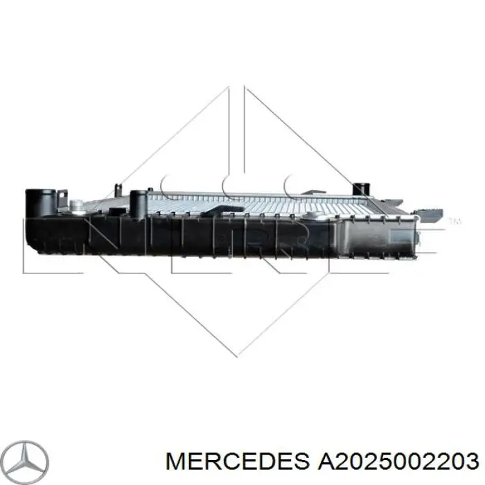 A2025002203 MERCEDES Radiador