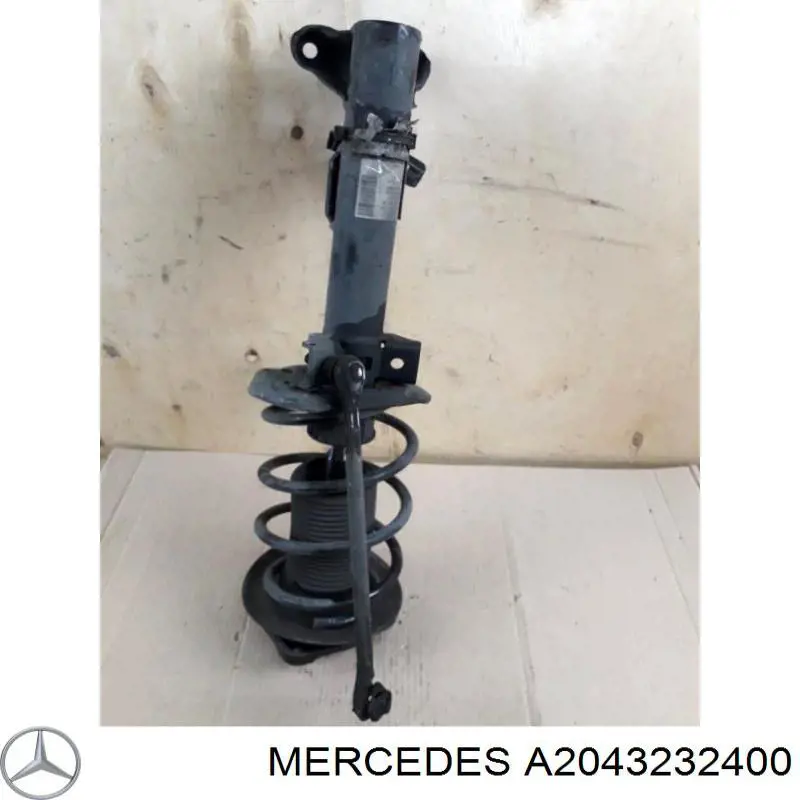 A2043200730 Mercedes amortiguador delantero