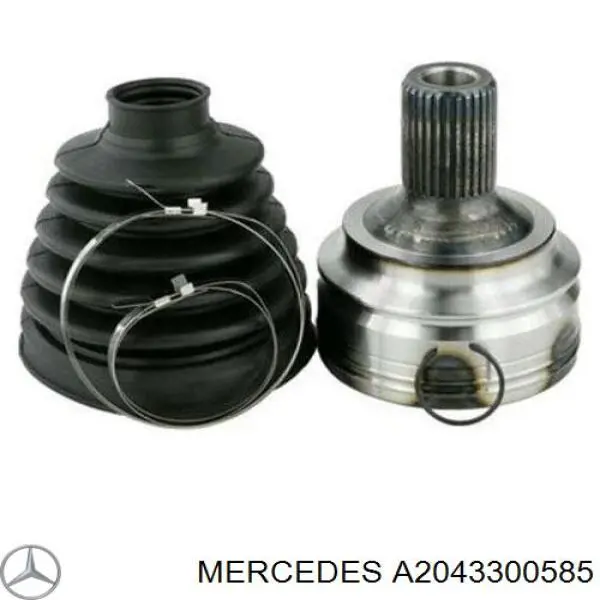 A2043300585 MERCEDES fuelle, árbol de transmisión delantero exterior