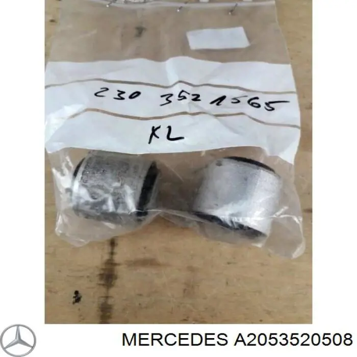 A2043530043 Mercedes silentblock de mangueta trasera