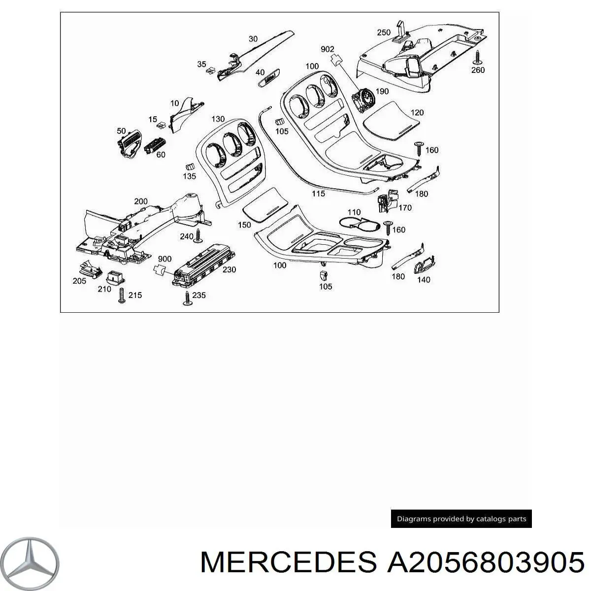 A2056803905 MERCEDES - repuestos Mercedes a precio barato