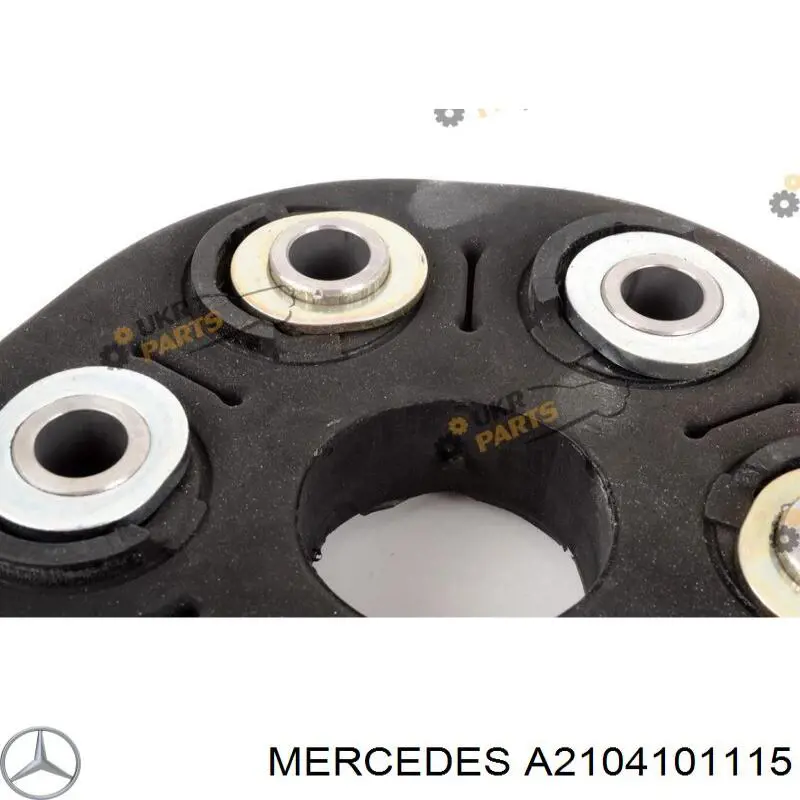A2104101115 Mercedes articulación, árbol longitudinal, trasera