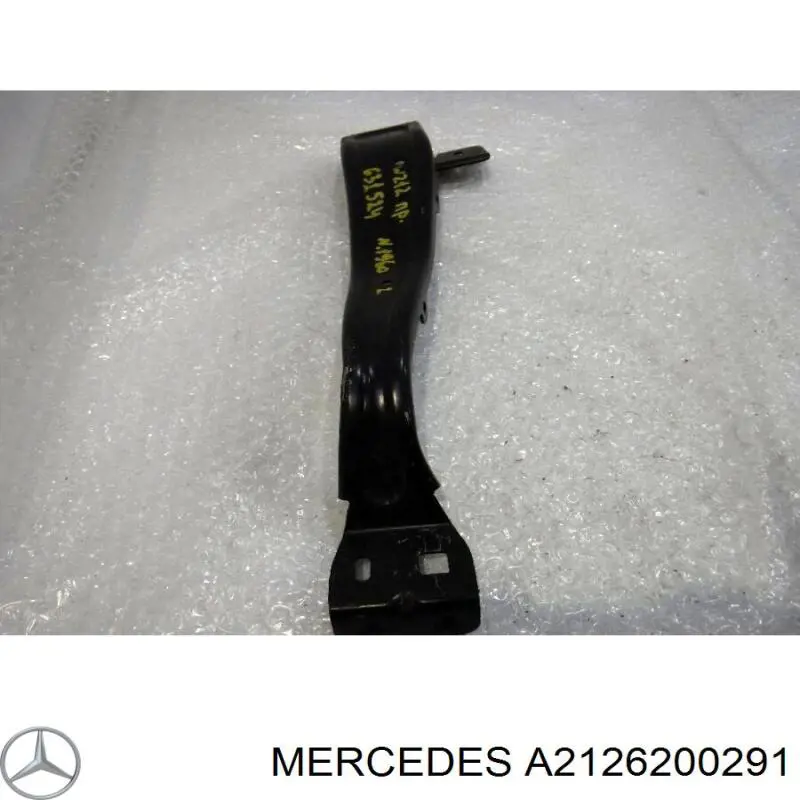 A212620029164 Mercedes soporte de radiador derecha (panel de montaje ...