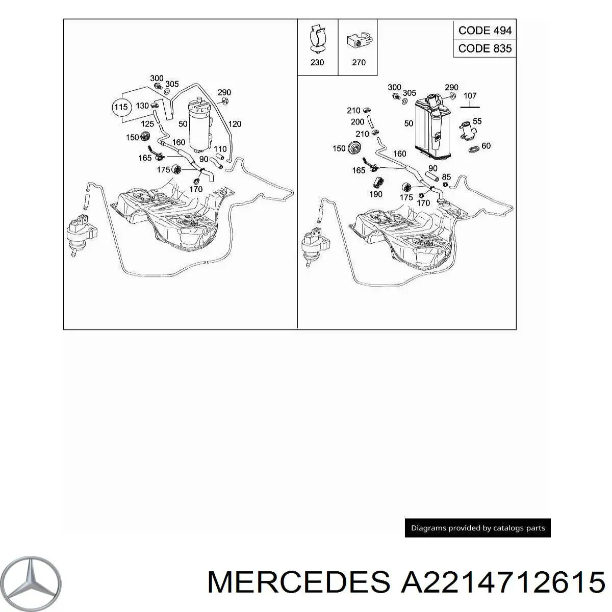 2214712615 MERCEDES - repuestos Mercedes a precio barato