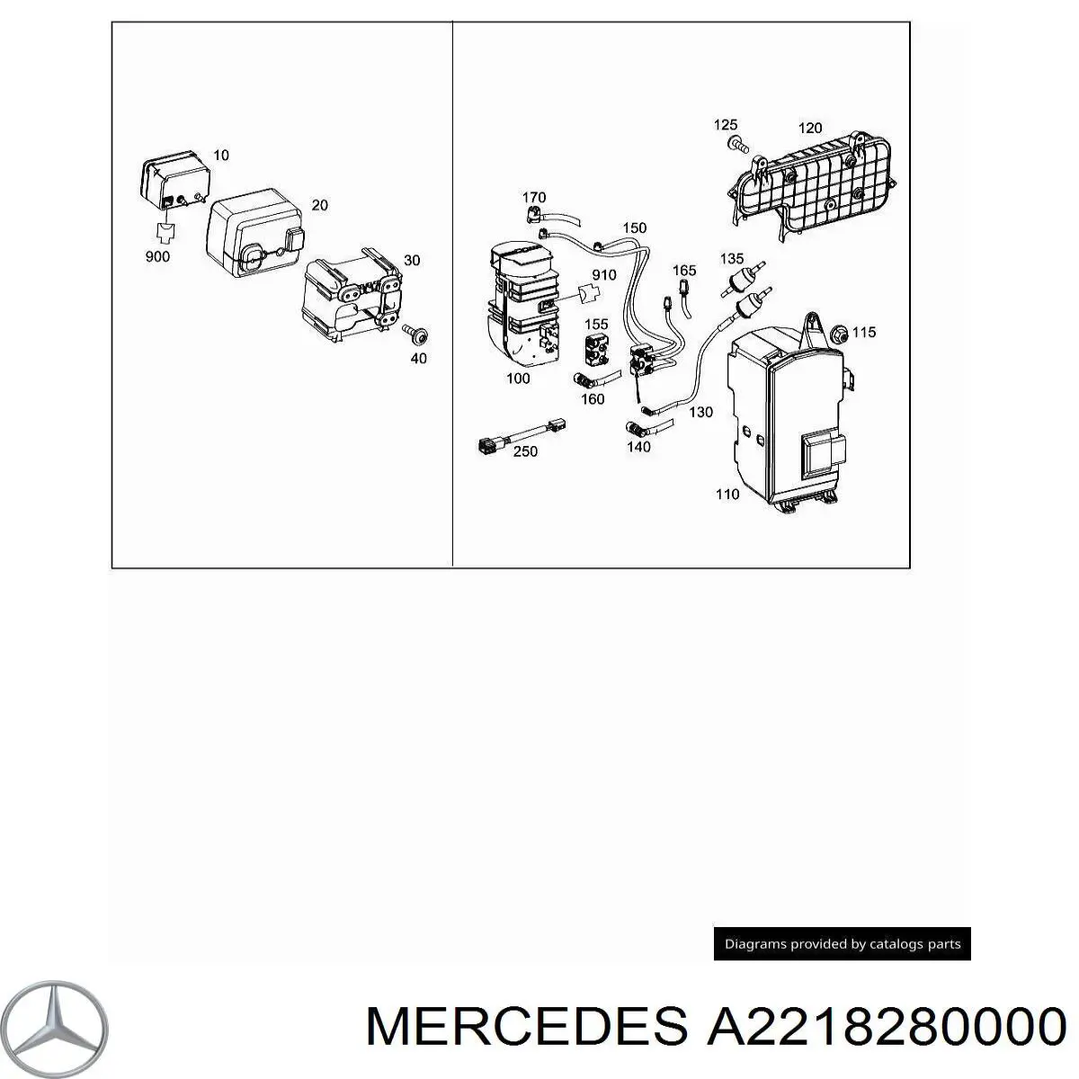 2218280000 MERCEDES - repuestos Mercedes a precio barato
