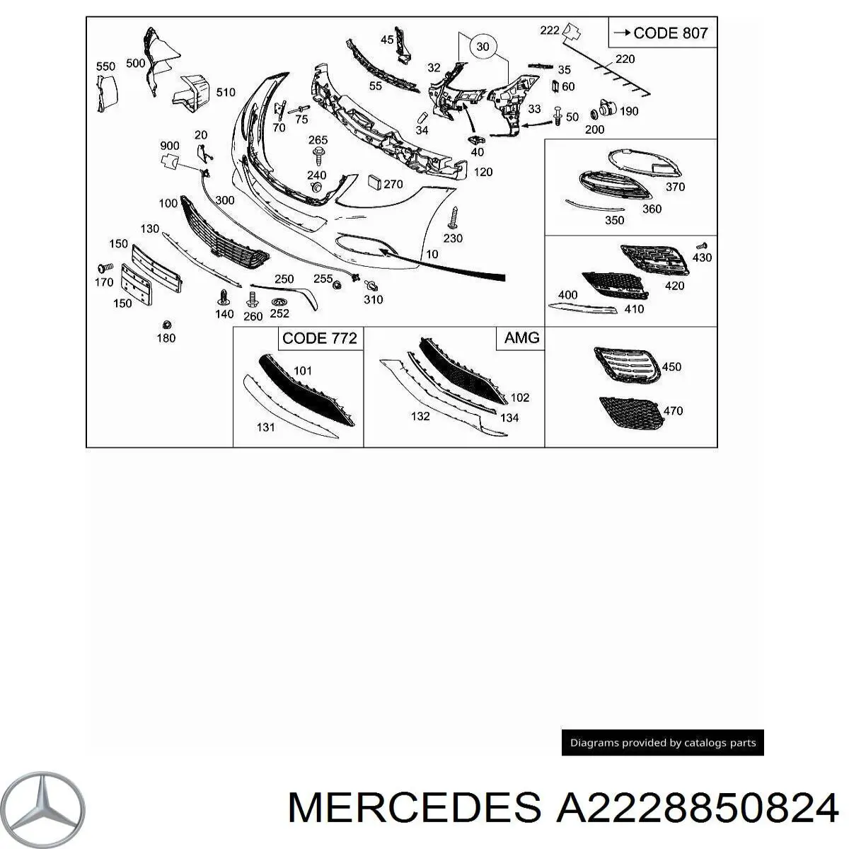 A2228850824 MERCEDES - repuestos Mercedes a precio barato