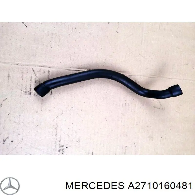A2710160481 Mercedes tubo de ventilacion del carter (separador de aceite)