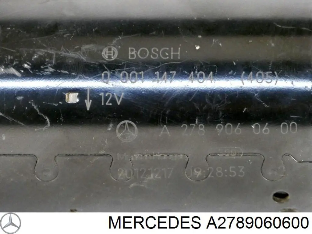 A2789060600 Mercedes motor de arranque