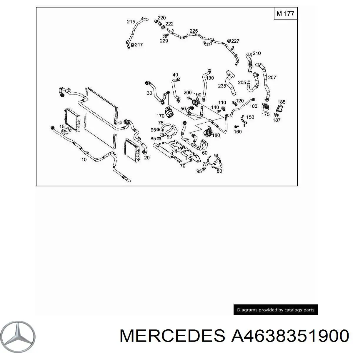 4638351900 MERCEDES - repuestos Mercedes a precio barato