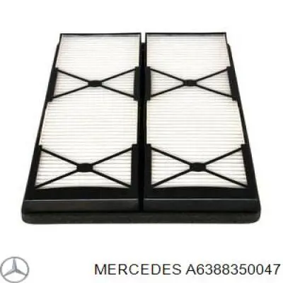 A6388350047 MERCEDES filtro habitáculo