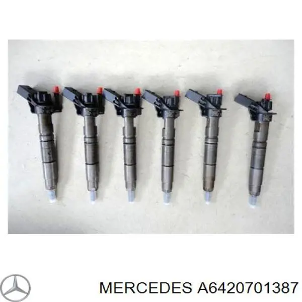 A6420701387 Mercedes inyector de combustible