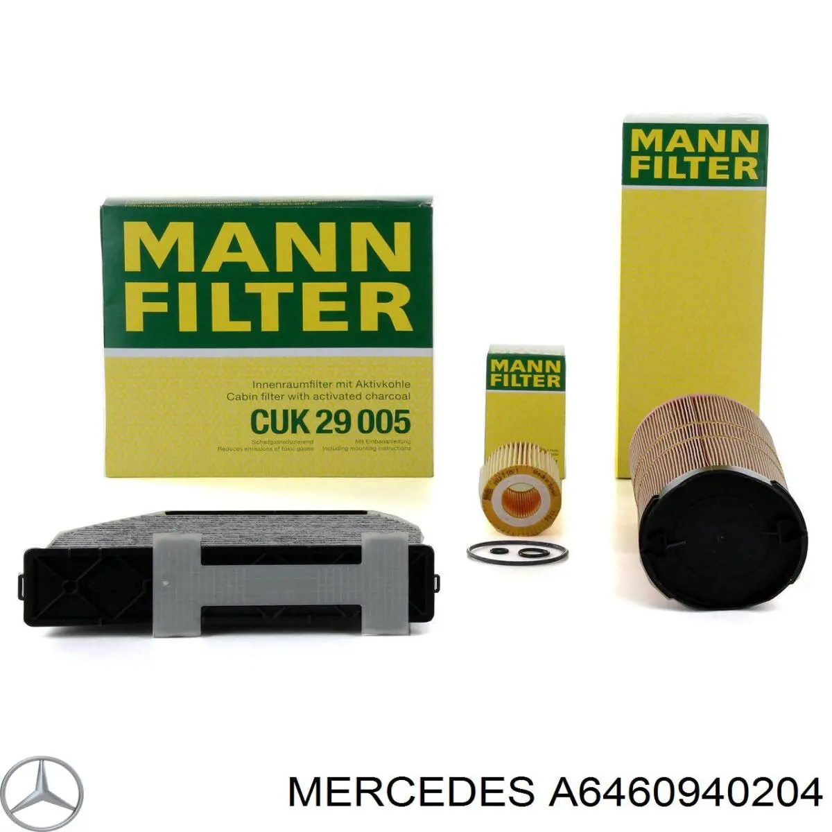 A6460940204 Mercedes filtro de aire