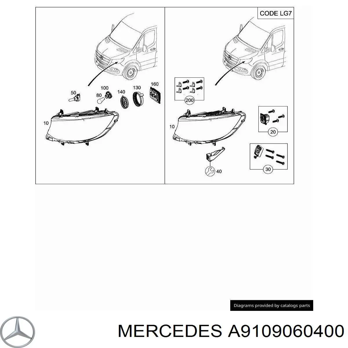 9109060400 MERCEDES - repuestos Mercedes a precio barato