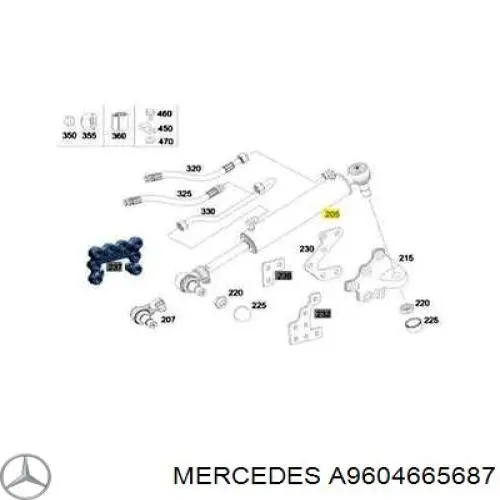 A9604665687 MERCEDES - repuestos Mercedes a precio barato