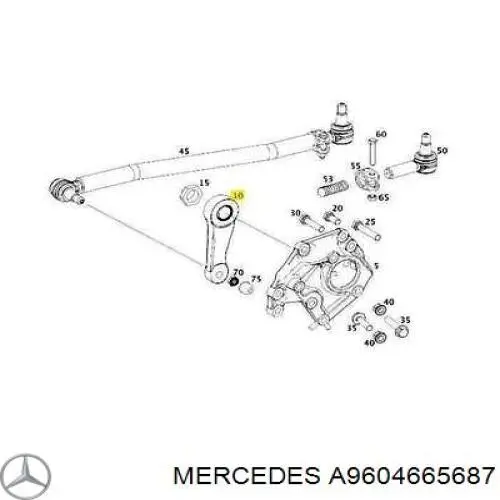 A9604665687 MERCEDES - repuestos Mercedes a precio barato