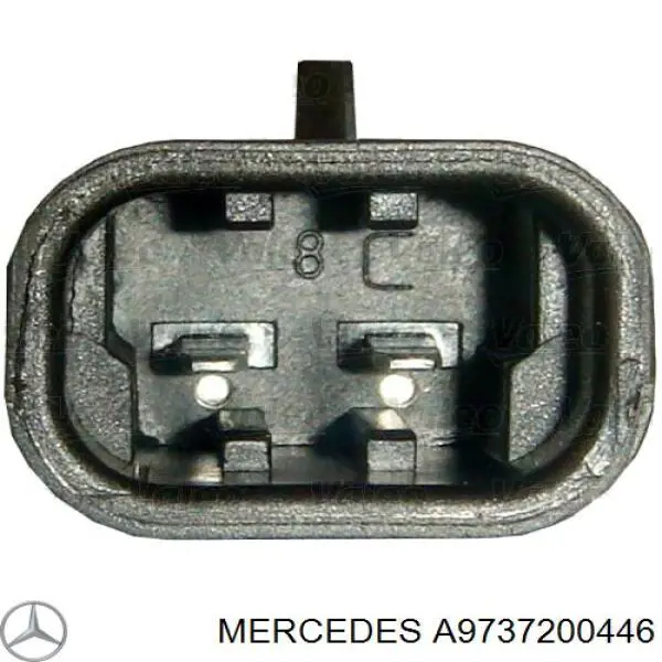 A9737200446 Mercedes mecanismo de elevalunas, puerta delantera derecha
