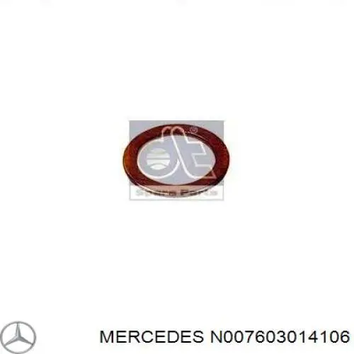 N007603014106 MERCEDES Junta, tapón roscado, colector de aceite