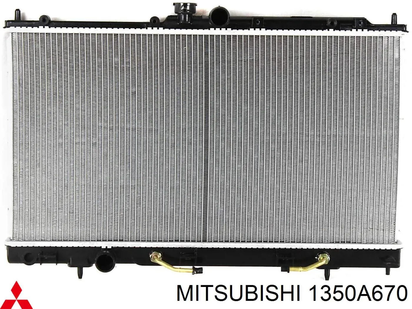 1350A670 Mitsubishi radiador