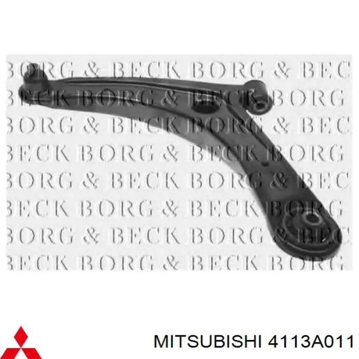 4113A011 Mitsubishi palanca trasera inferior izquierda/derecha