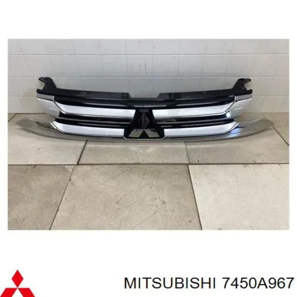 7450A967 Mitsubishi panal de radiador