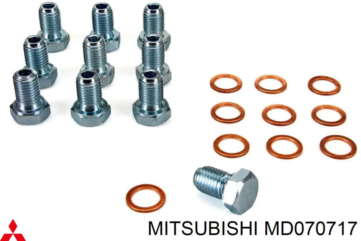 MD070717 MITSUBISHI Junta, tapón roscado, colector de aceite