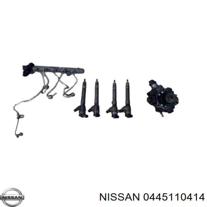 0445110414 Nissan válvula de inyección