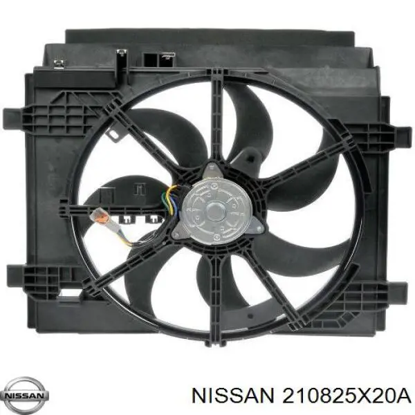 210825X21A NISSAN embrague, ventilador del radiador