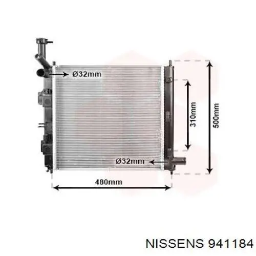 97606G6000 HYUNDAI/KIA condensador aire acondicionado