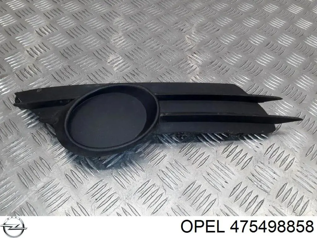 475498858 OPEL Rejilla de antinieblas delantera derecha