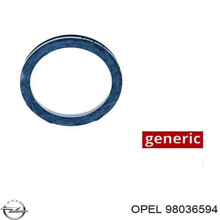 98036594 OPEL Anillo retén, cubo de rueda delantero inferior