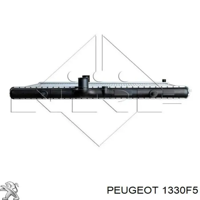 1330f5 Peugeot/Citroen radiador, refrigeración del motor