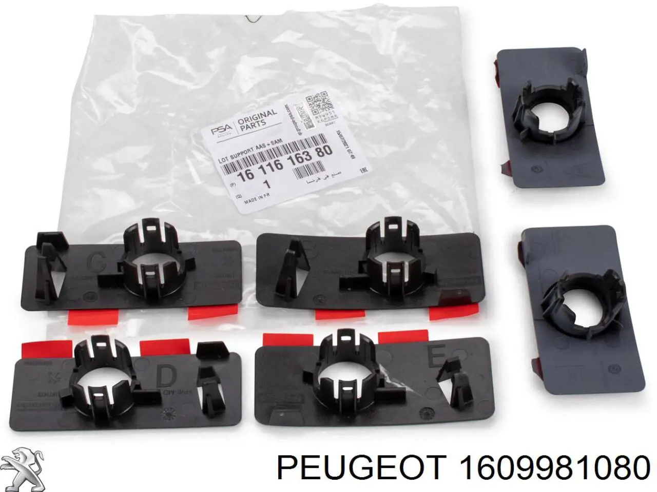 1609981080 PEUGEOT/CITROEN Sensor Alarma De Estacionamiento (packtronic ...