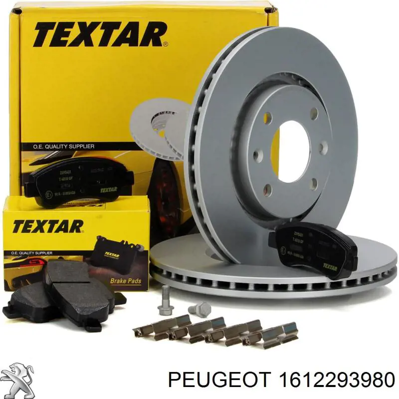 1612293980 PEUGEOT/CITROEN pastillas de freno delanteras