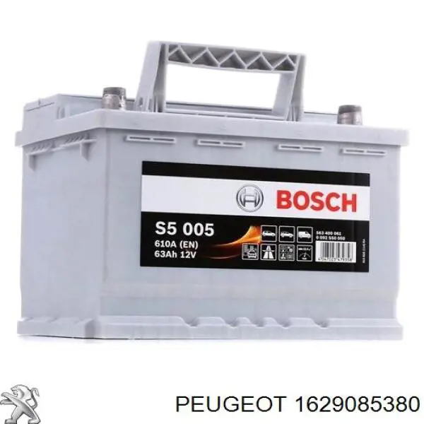 Batería Peugeot/Citroen 1629085380